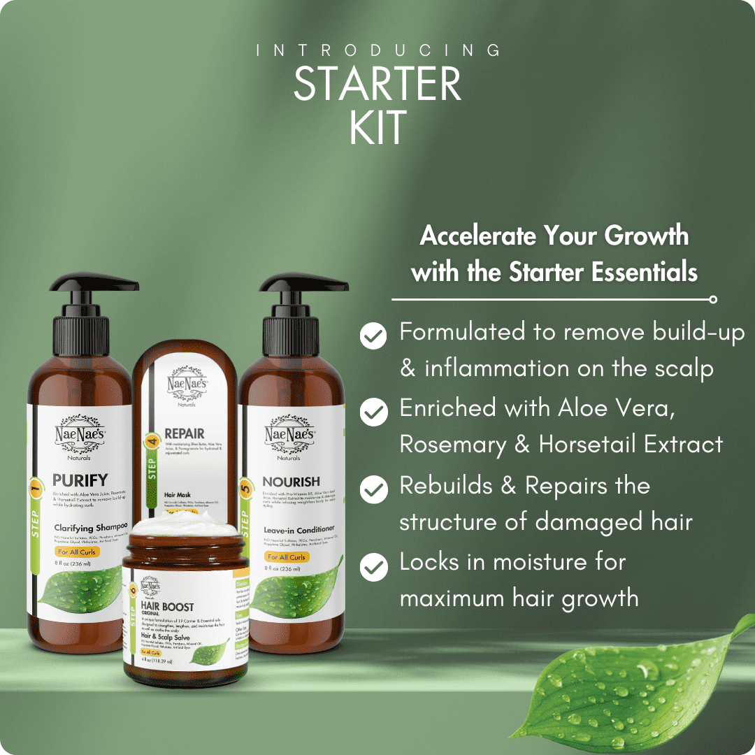 Hair Boost Starter Kit - Naenaes Essential Hair Care Set – Nae Nae's