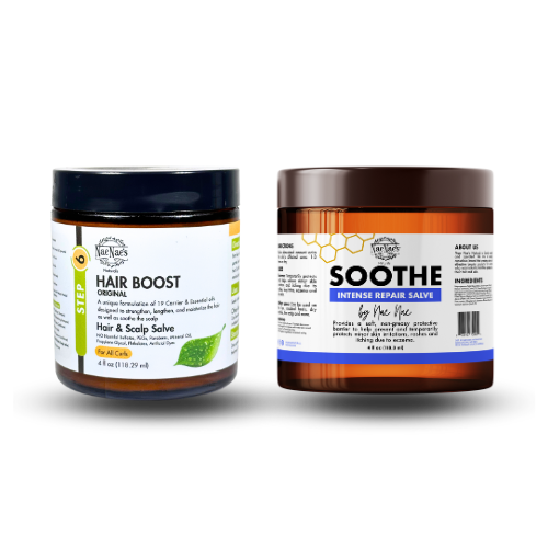 Boost & Soothe Bundle - Naenaes Handmade Hair Care – Nae Nae's